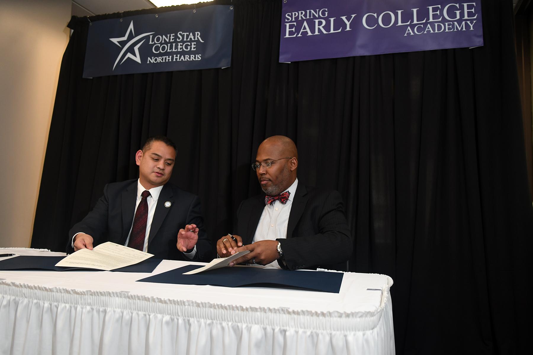 Spring ISD superintendent inks deal with Lone Star College to house ...