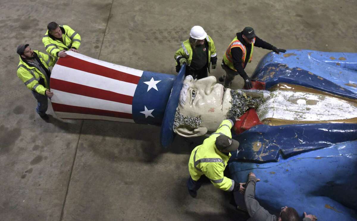 Danbury Fair’s Uncle Sam is on his way home to Danbury