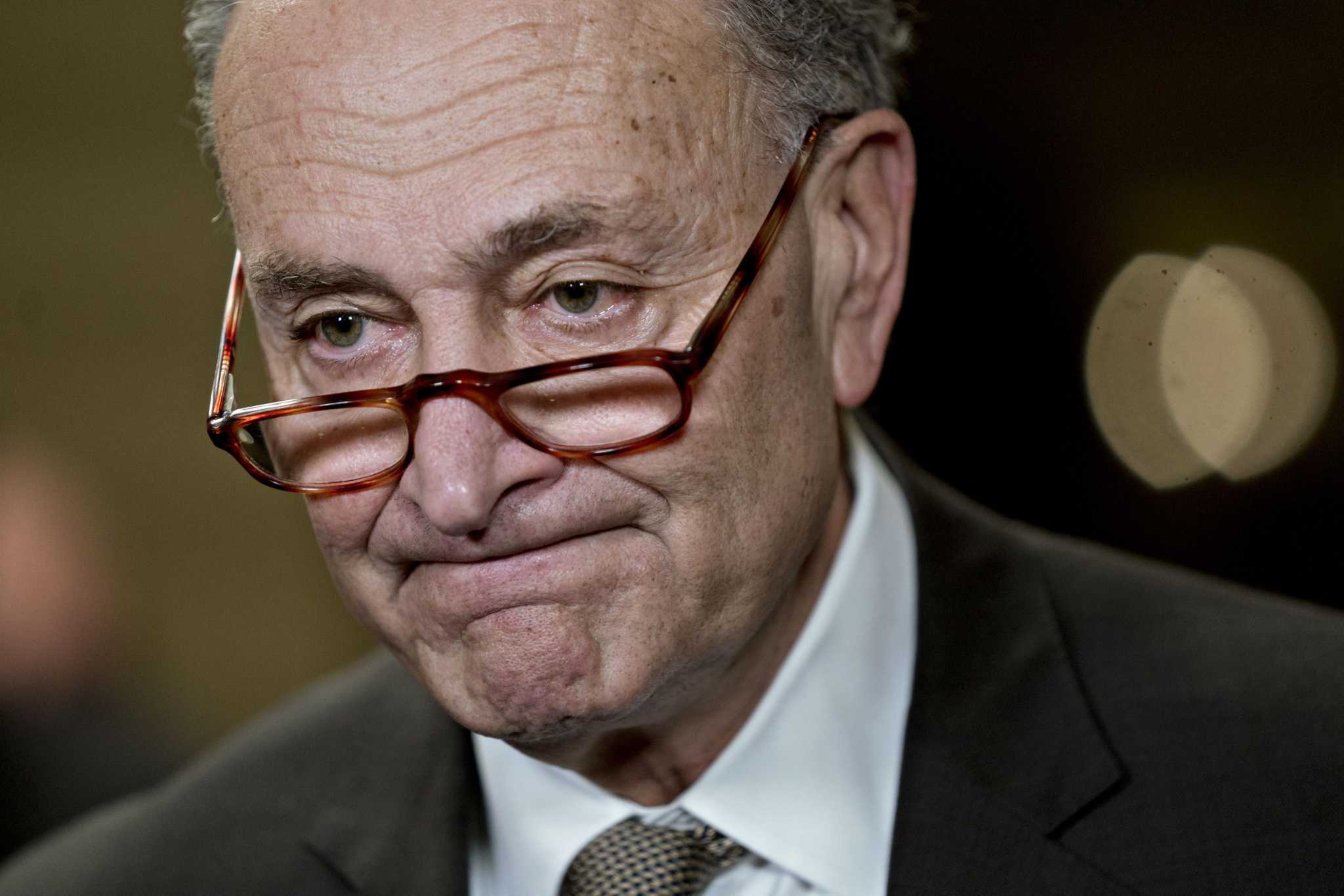 Schumer declares himself majority leader following Senate run-offs in ...