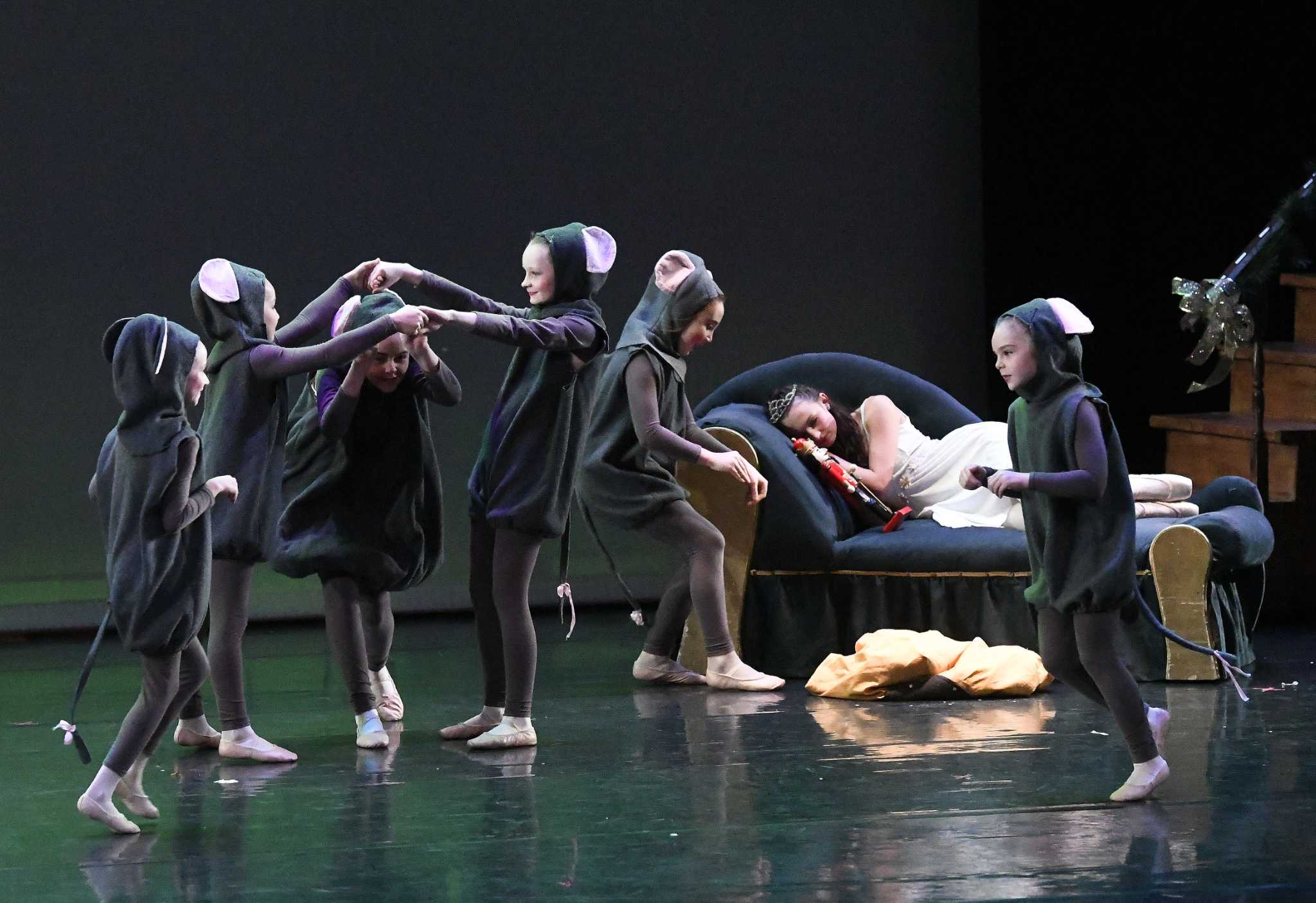 Photos: Preparing for the Nutcracker