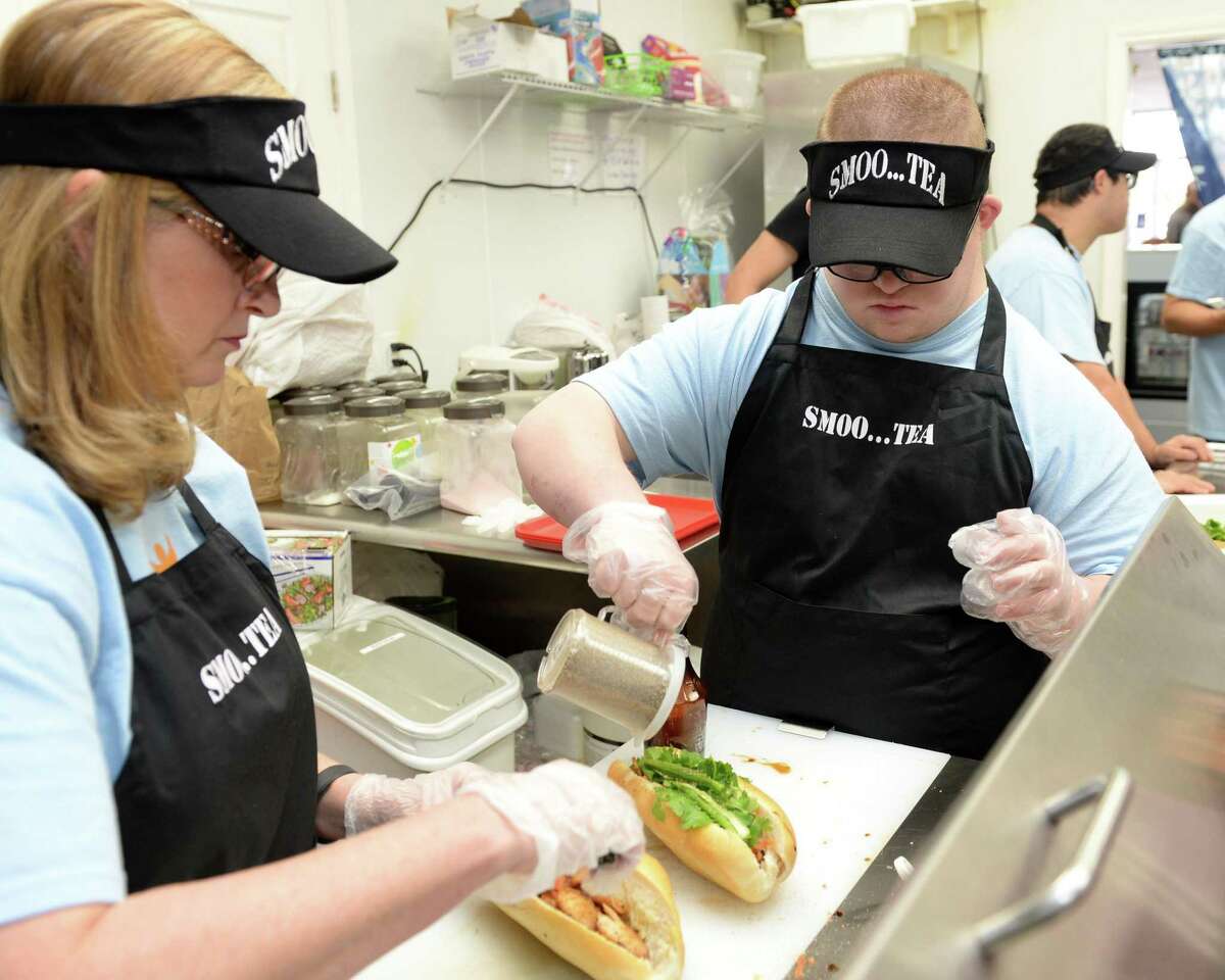 Cafe helps adults with Down syndrome learn skills