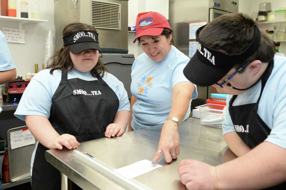 Cafe helps adults with Down syndrome learn skills