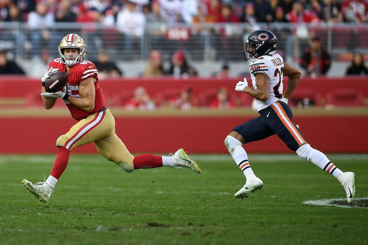 49ers’ George Kittle has shot at NFL season record for tight-end ...