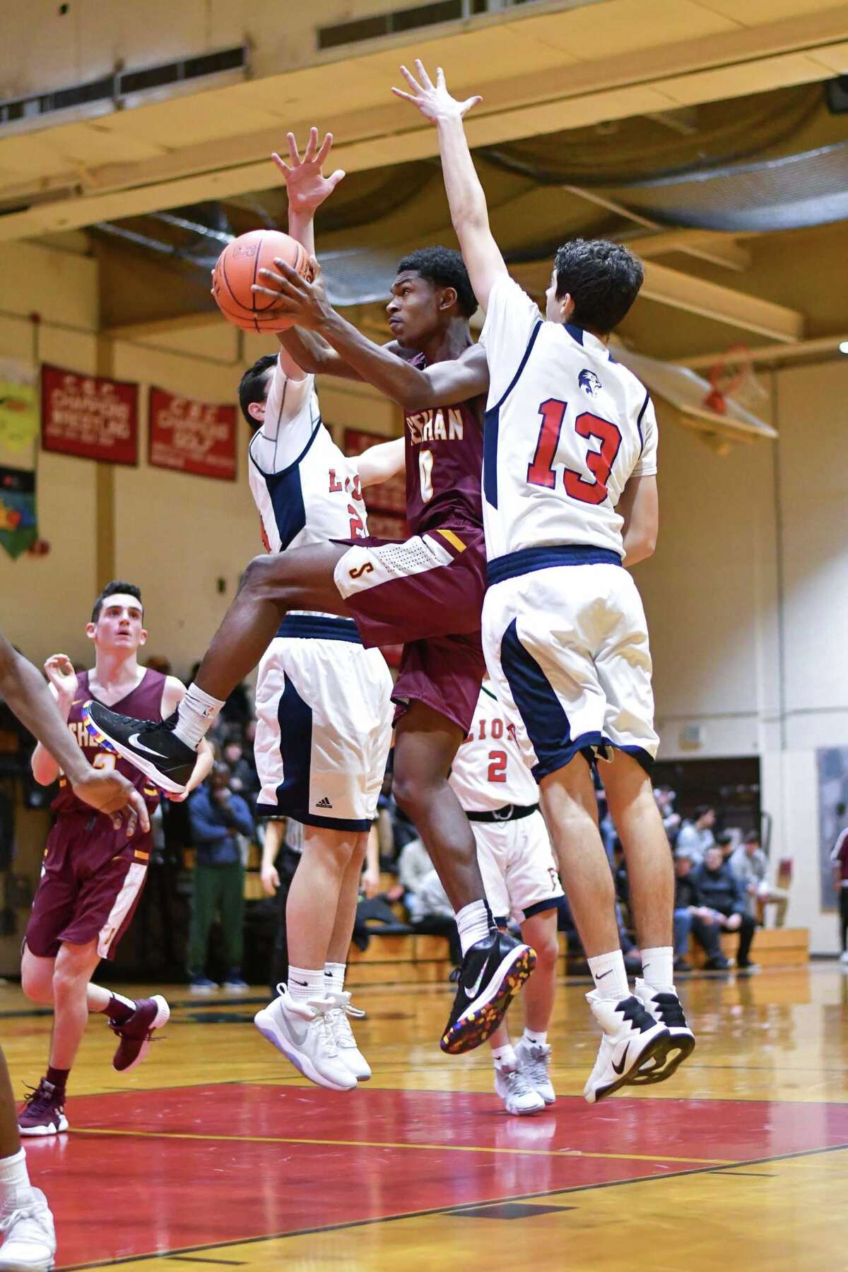 Photos: Sheehan vs. Foran boys basketball