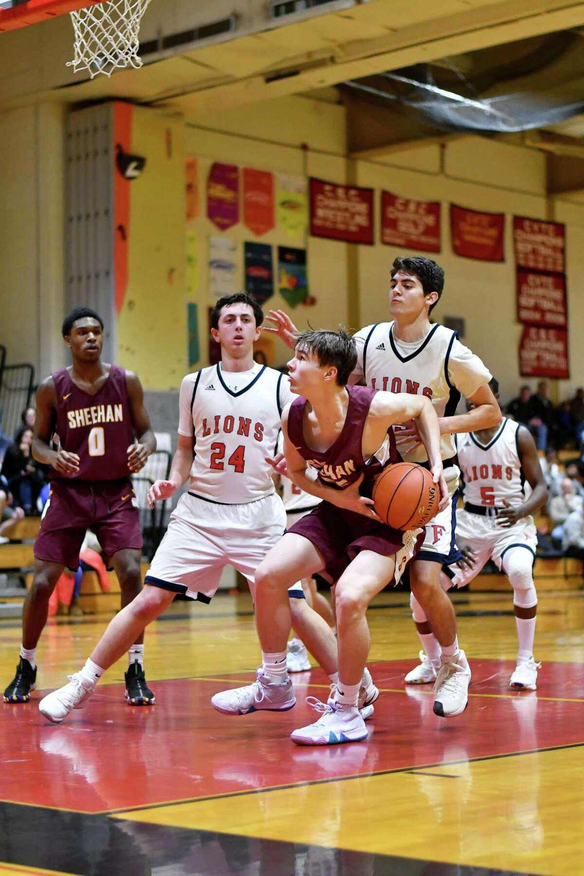 Photos: Sheehan vs. Foran boys basketball