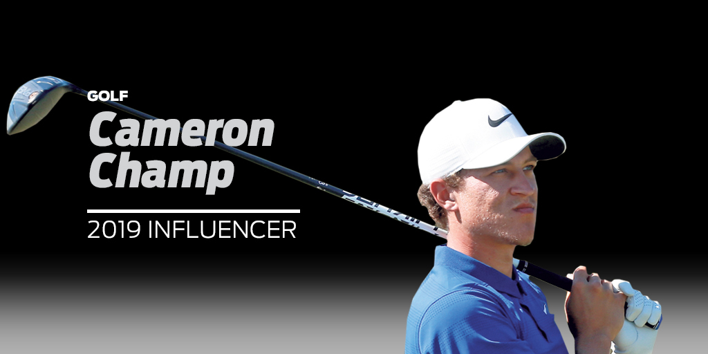 Cameron Champ brings the long ball to golf