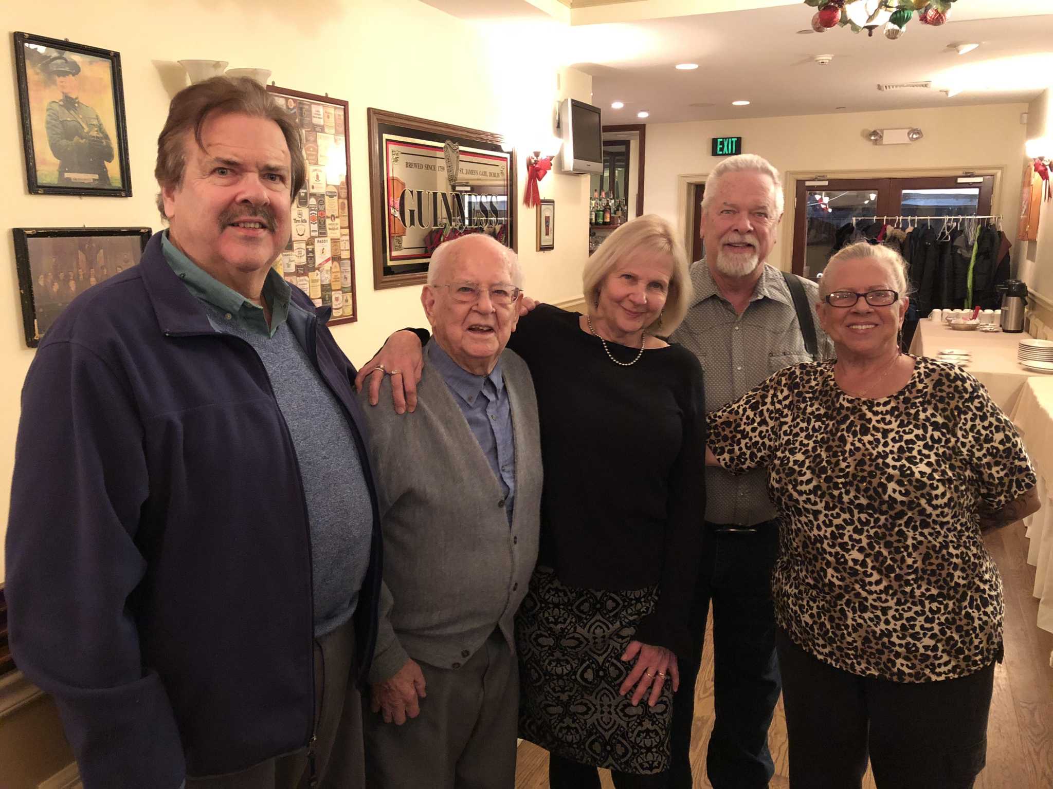 Hamden man celebrates 100th birthday with family, friends