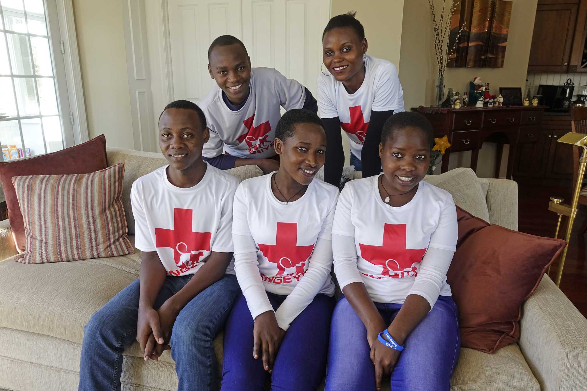 Ugandan students savor many firsts