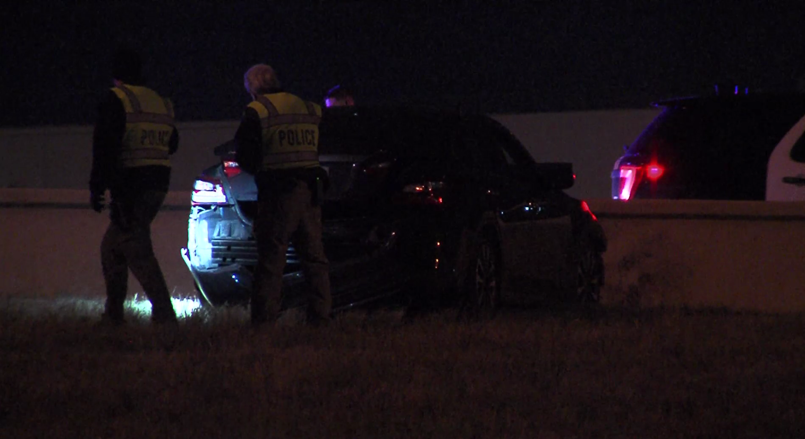 SAPD: Vehicle goes airborne before crash, passenger hospitalized