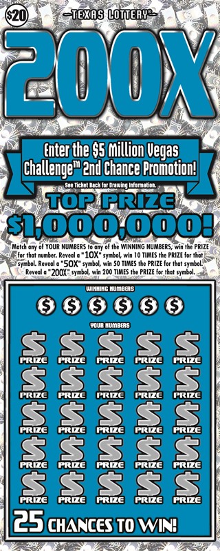 Houstonian wins $1M off Texas Lottery scratch off
