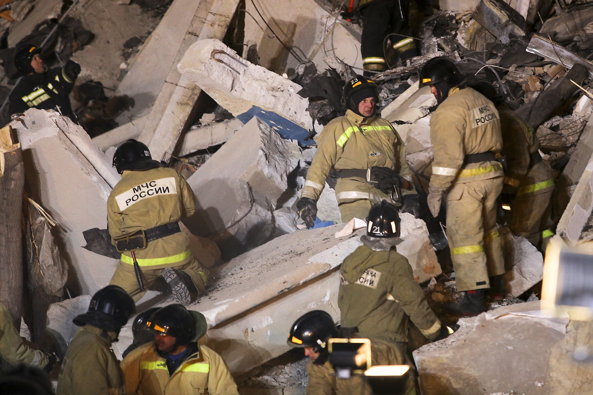 4 killed, dozens missing in apartment tower collapse in Russia