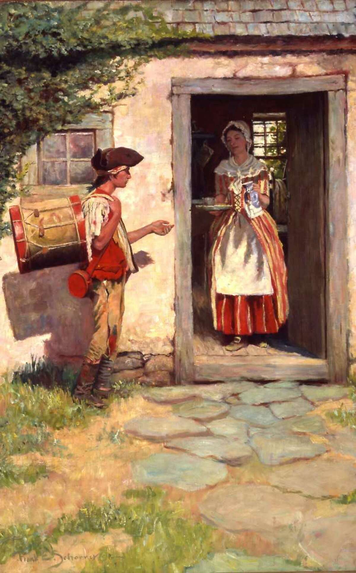 Schoonover illustrations offer perspective on past