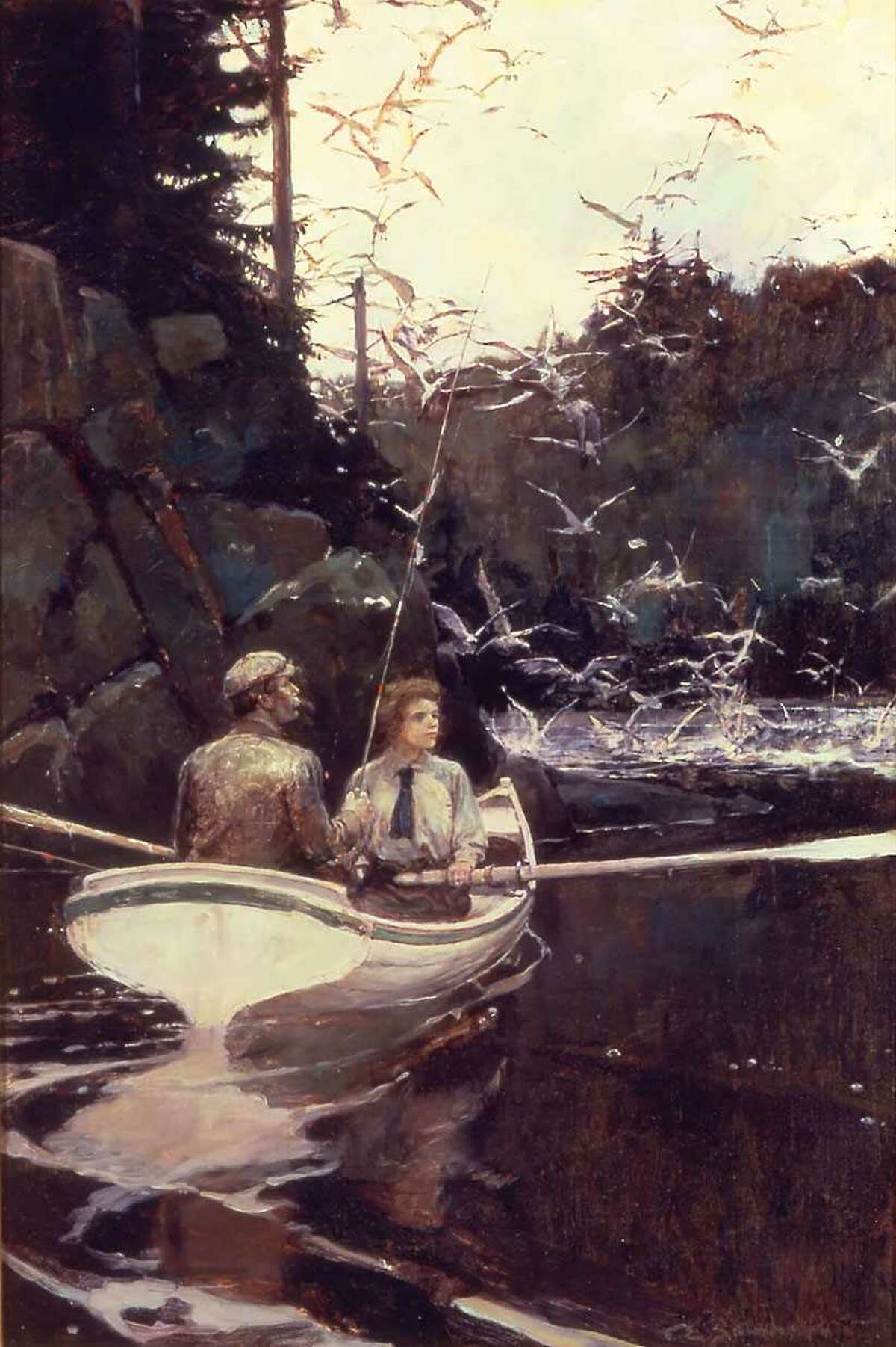 Schoonover illustrations offer perspective on past