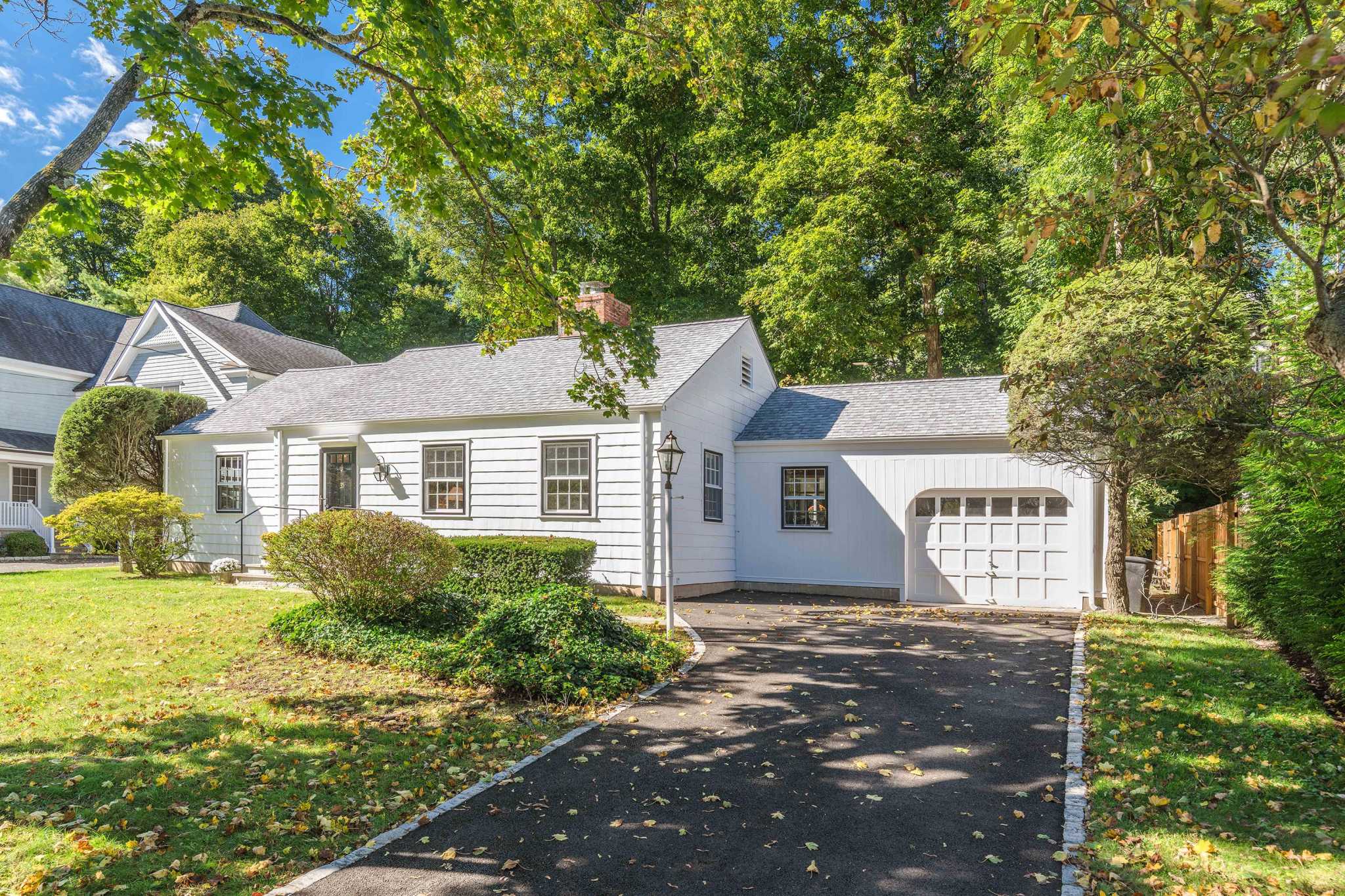 Ranch-style colonial has updated kitchen, room to grow