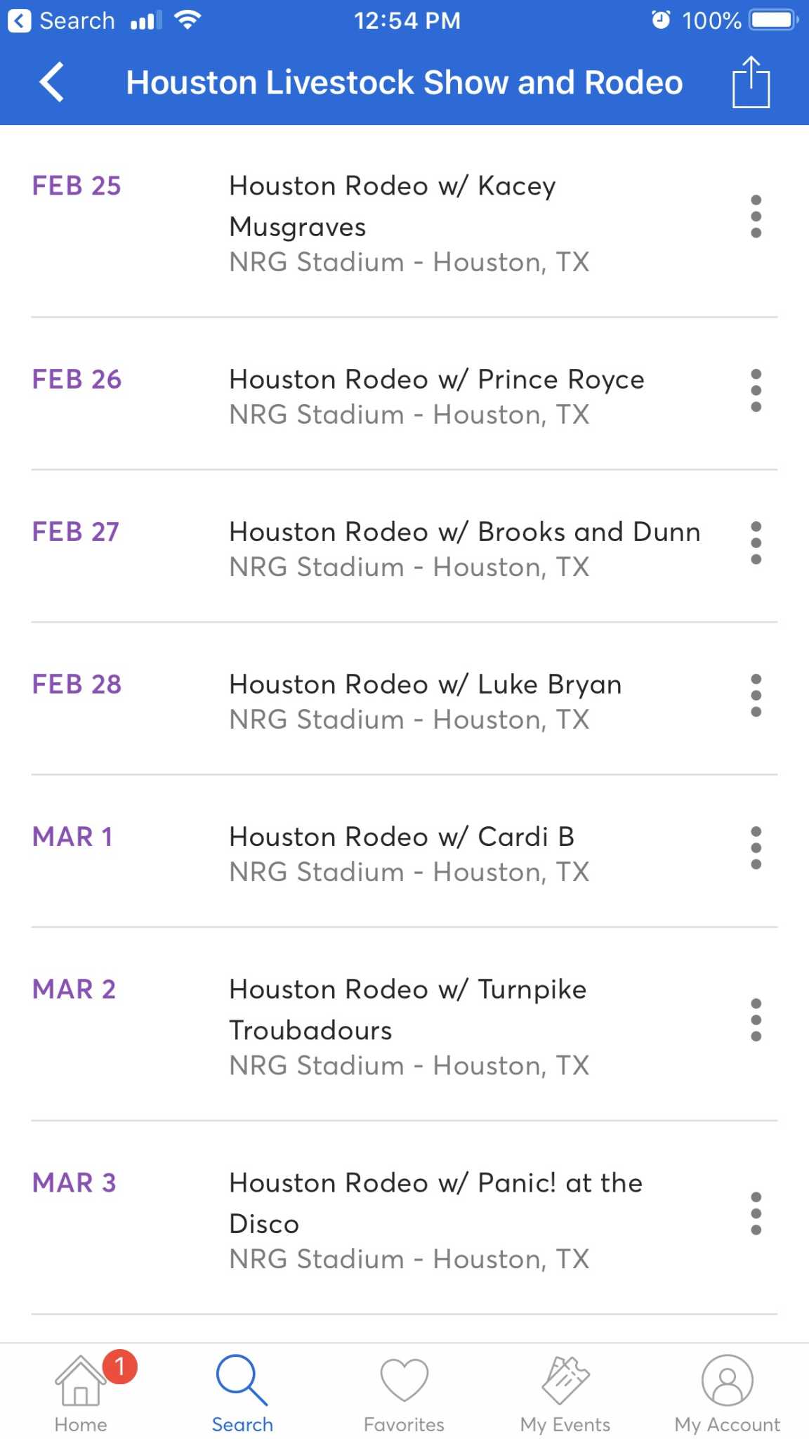 RodeoHouston lineup leaks, again, on Ticketmaster - Houston Chronicle