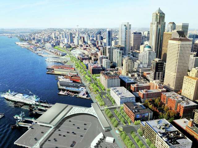 No 'pain,' no 'gain': Seattle mayor hails post-viaduct waterfront park ...
