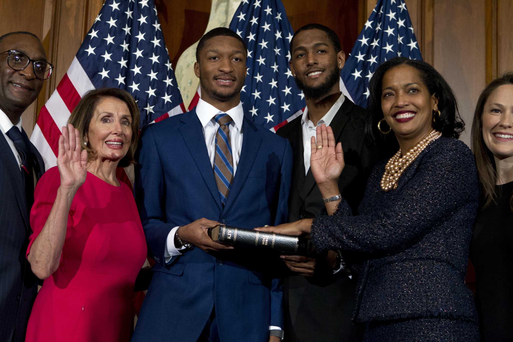 Hayes takes in Day One as member of Congress from Connecticut