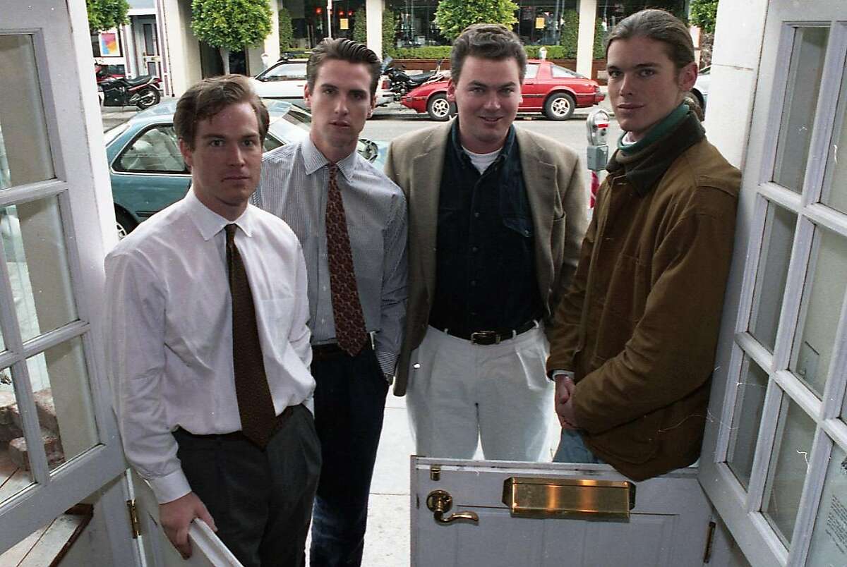 Gavin Newsom’s first Chronicle photo opportunity in 1991