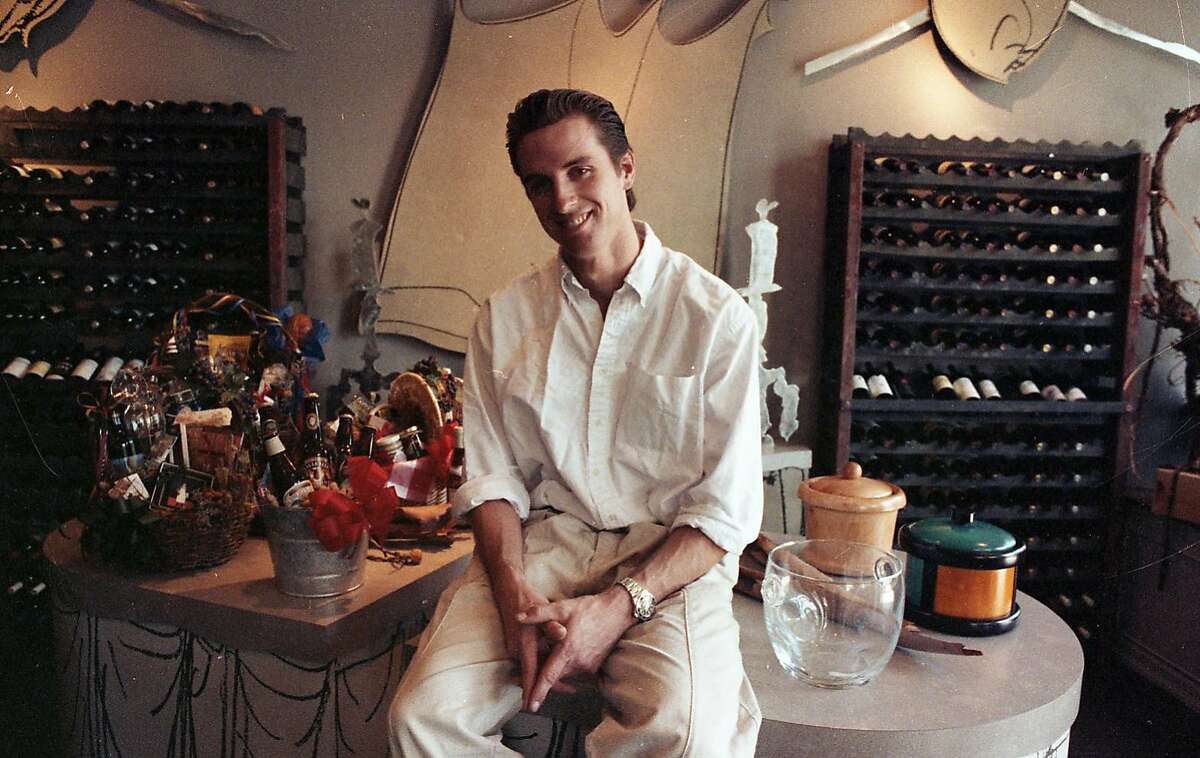 Gavin Newsom’s first Chronicle photo opportunity in 1991