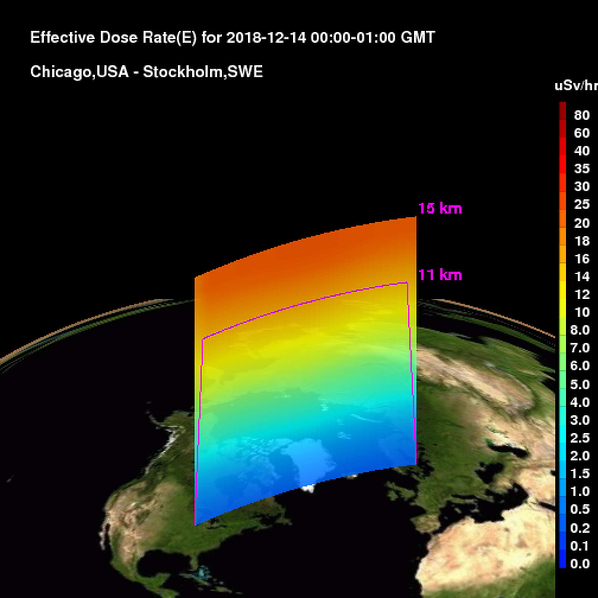 Radiation dangers on airline flights are now easy to track, but should ...