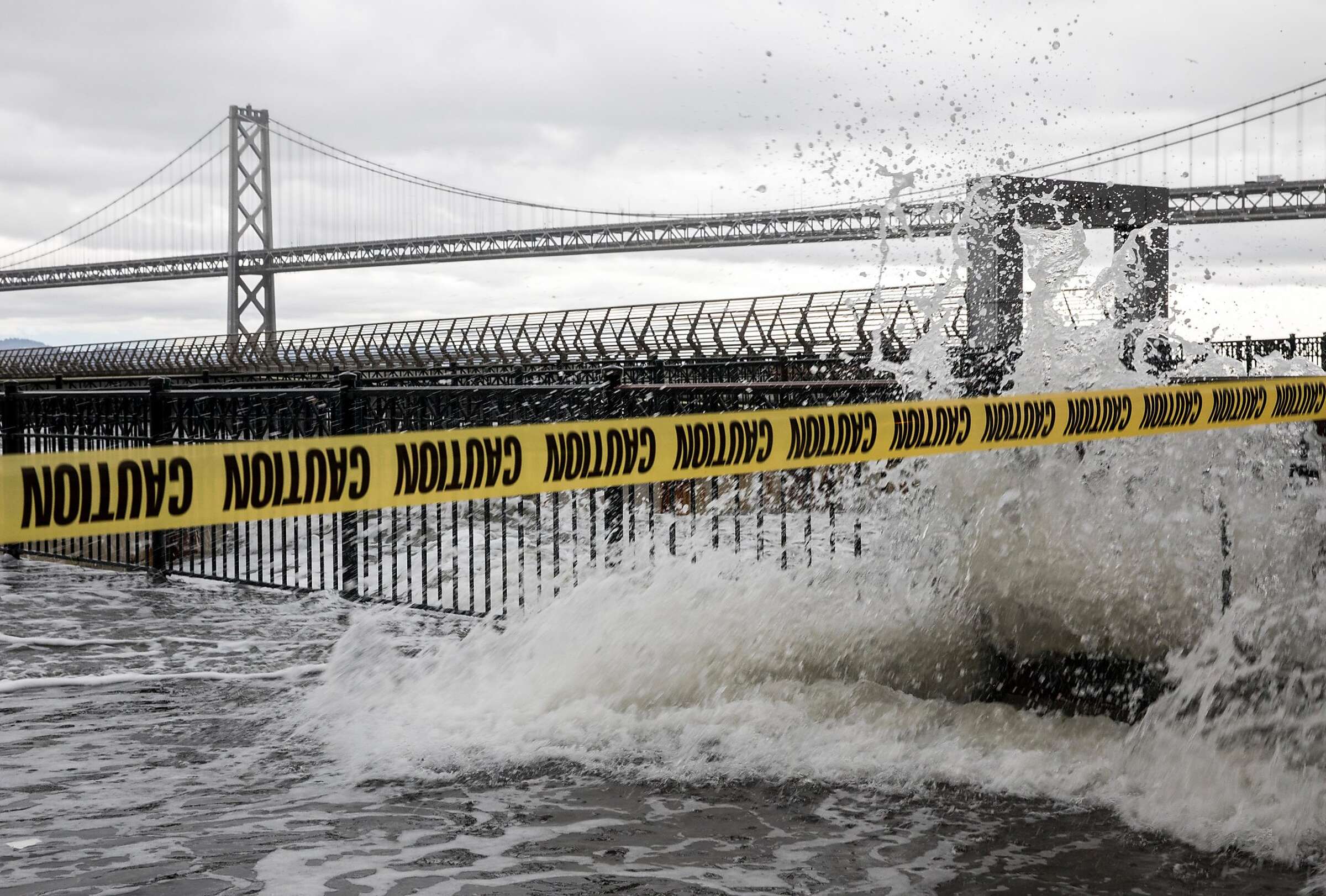 San Francisco sees nearly 7 foot king tides Sunday, more coming Monday