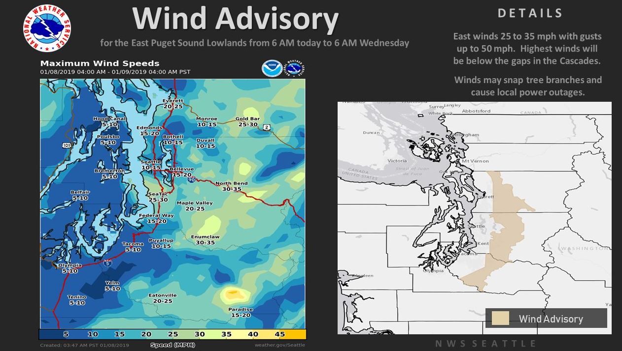 Over 11,000 still without power as new windstorm enters Puget Sound