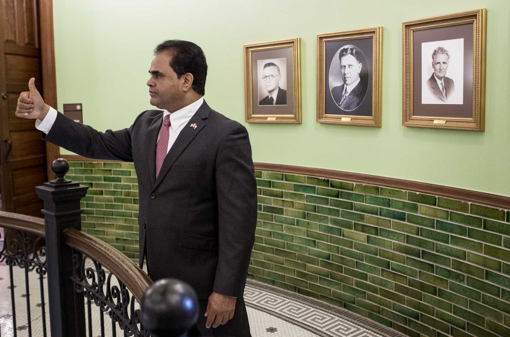 KP George oversees first Fort Bend commissioners meeting