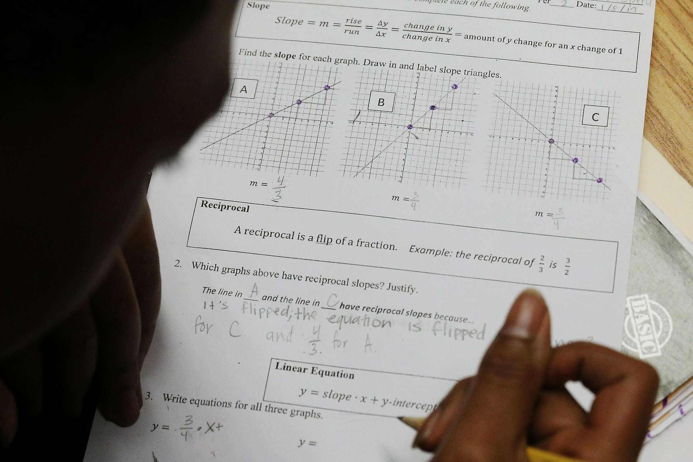 SF schools’ move to delay algebra shows positive results, district says