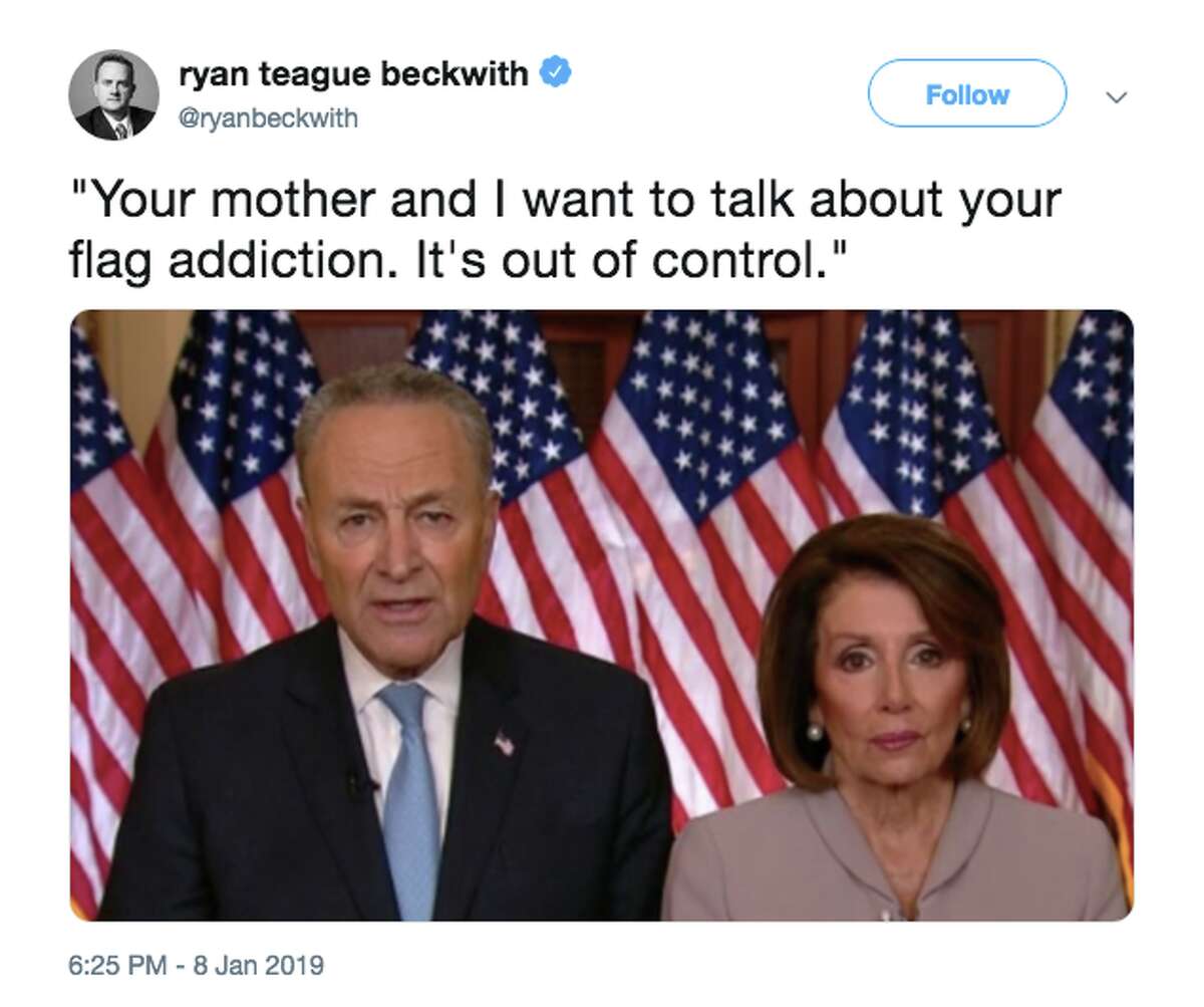 Chuck Schumer and Nancy Pelosi's rebuttal to Trump unleashes a flood of ...