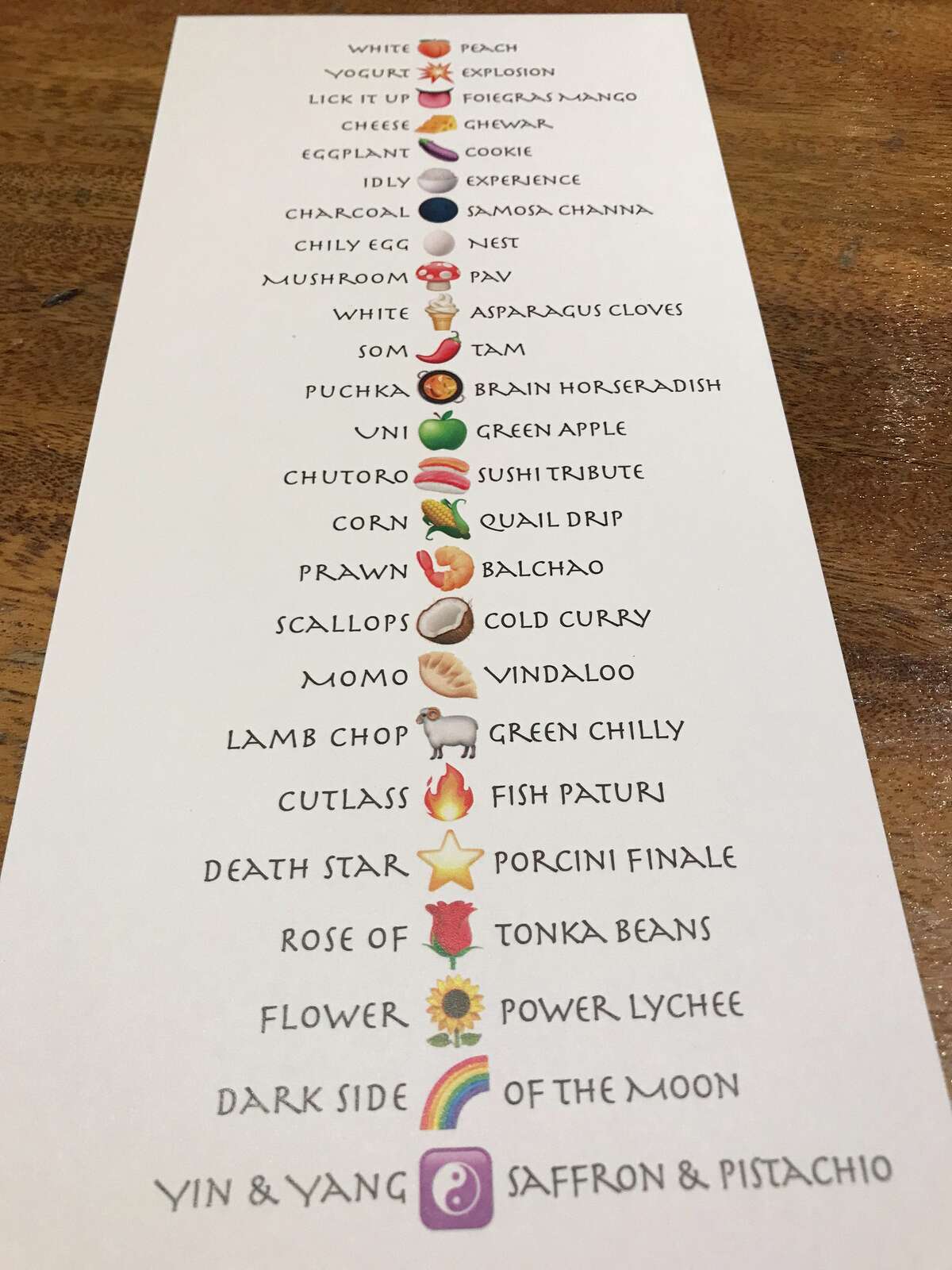 AC/DC and emoji menus: What it's like to eat at Gaggan, one of the ...