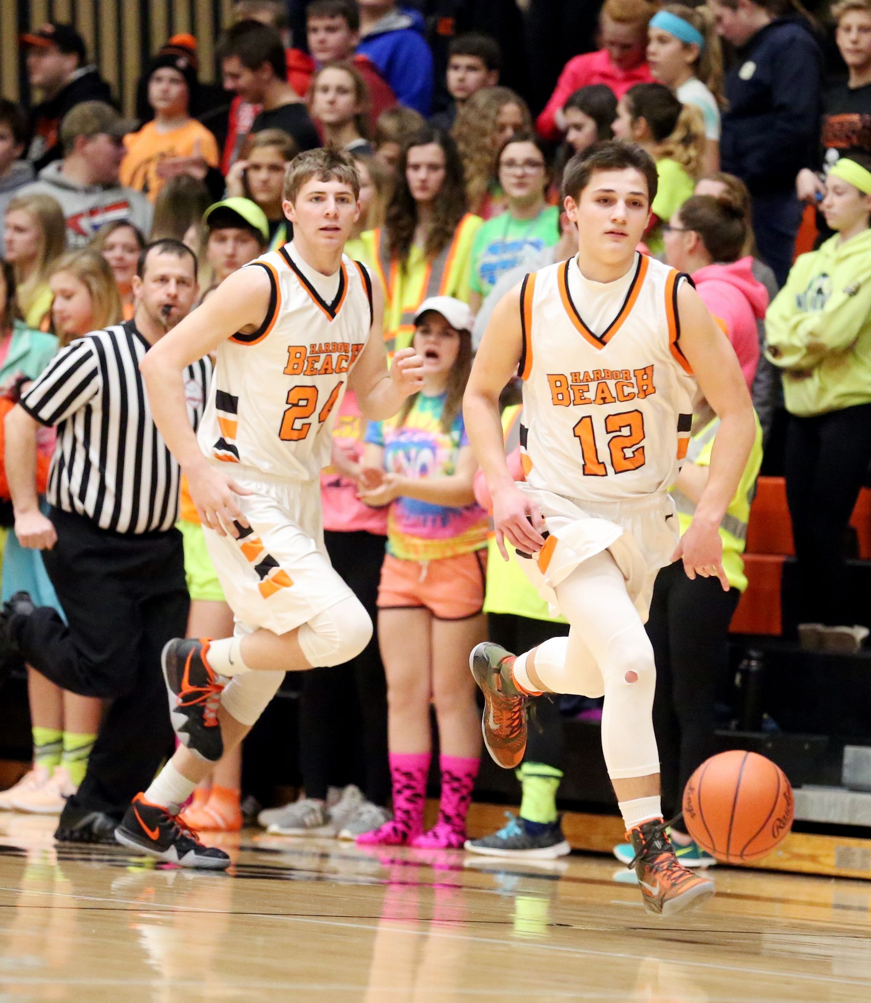 Ubly at Harbor Beach — Boys Basketball