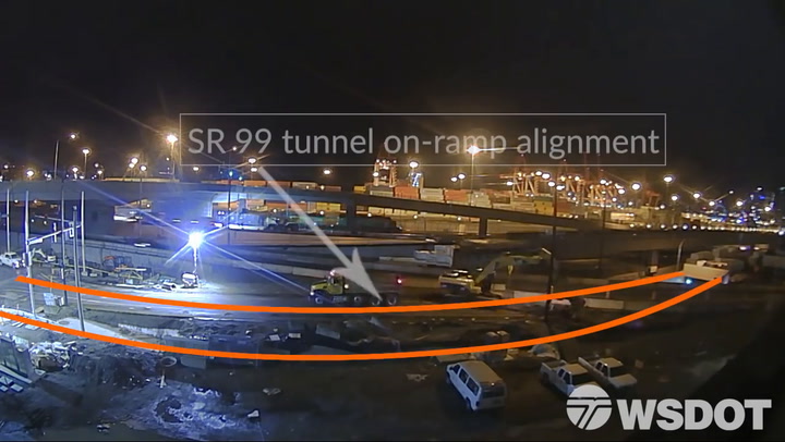Video: New tunnel on-ramp, buried for years, unearthed