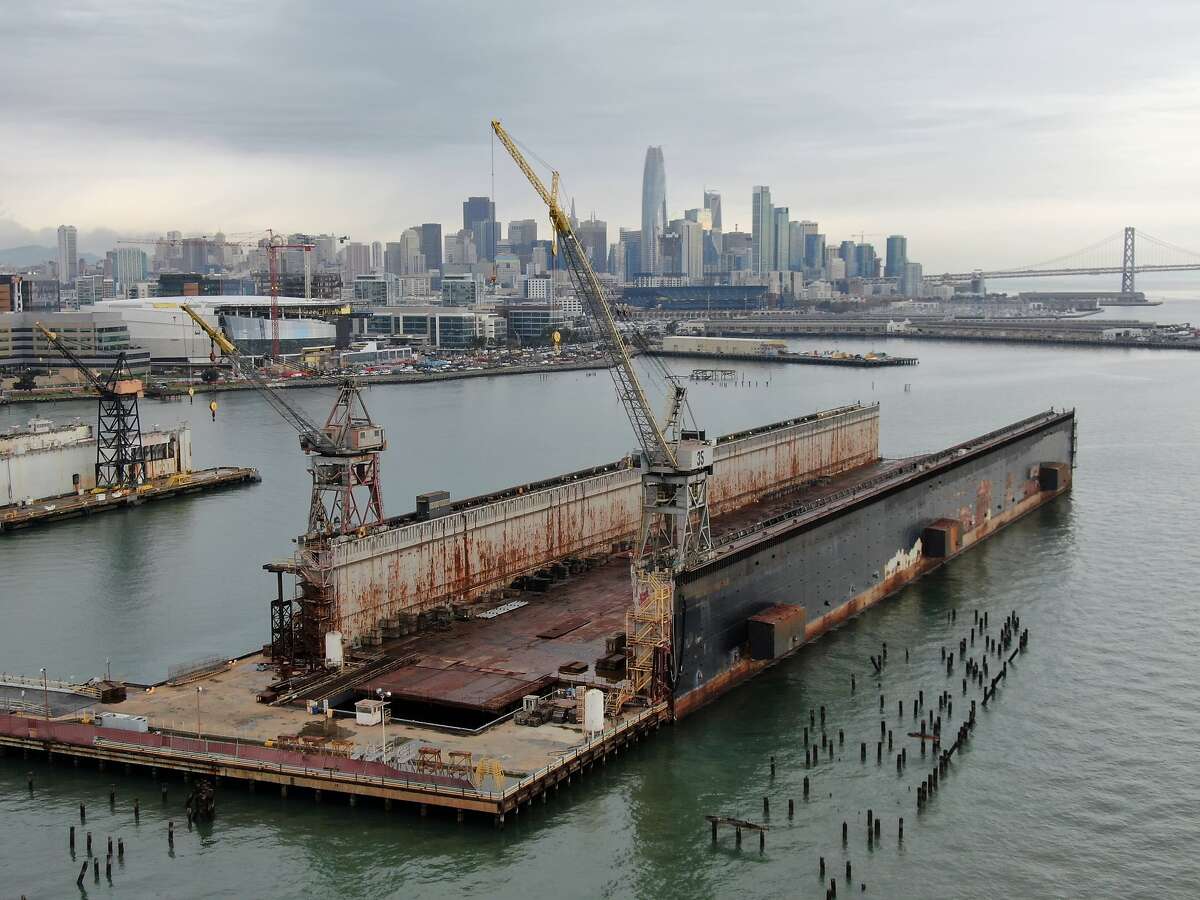 On the SF waterfront — where old meets new