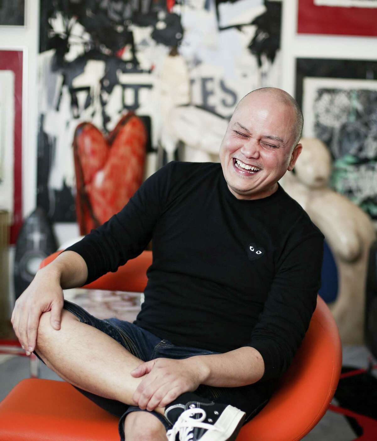 Eclectic fashion and art stir fashion professor Alex Chapman’s soul