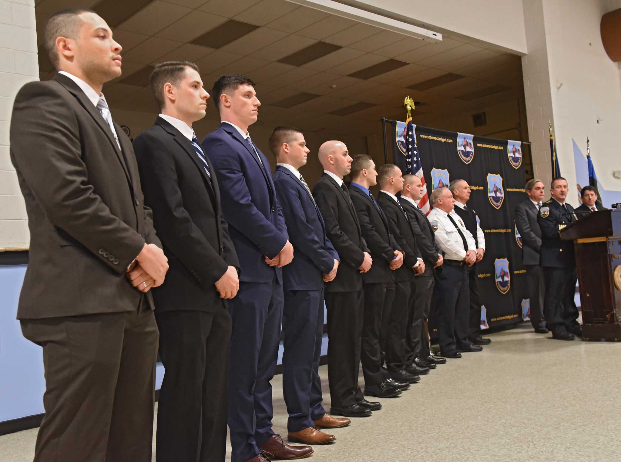 Photos: Schenectady Police welcome recruits