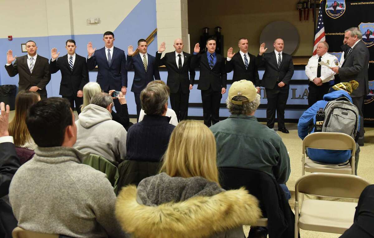 Photos: Schenectady Police welcome recruits