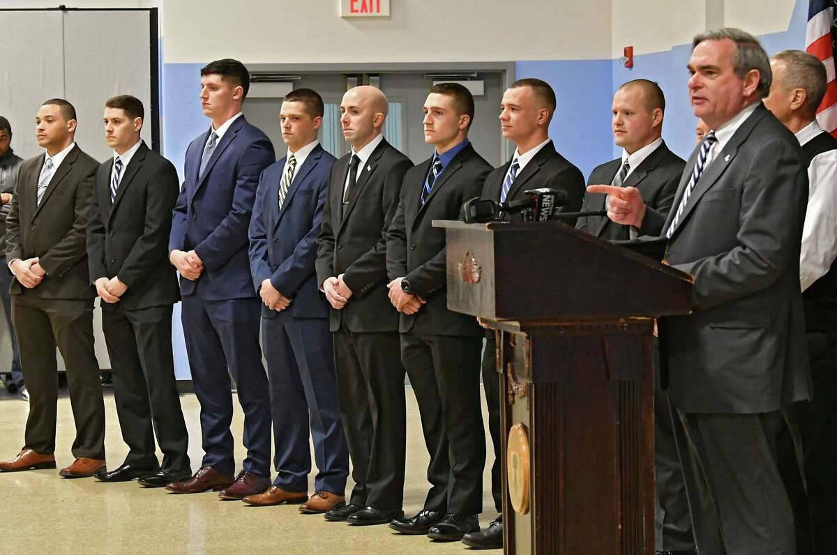 Photos: Schenectady Police welcome recruits