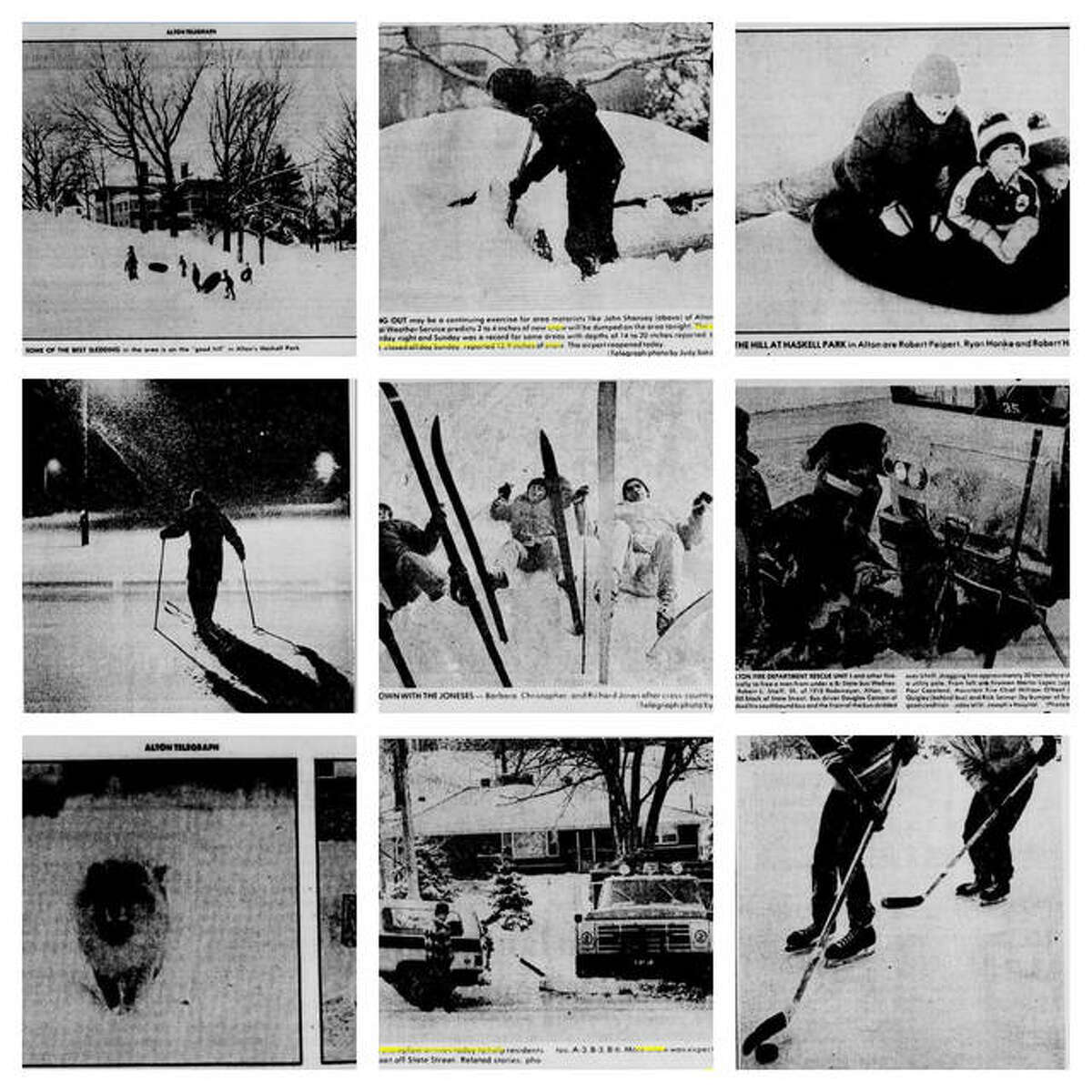 SCRAPBOOK | Remembering the snow(s) of 1982 — 11 photos