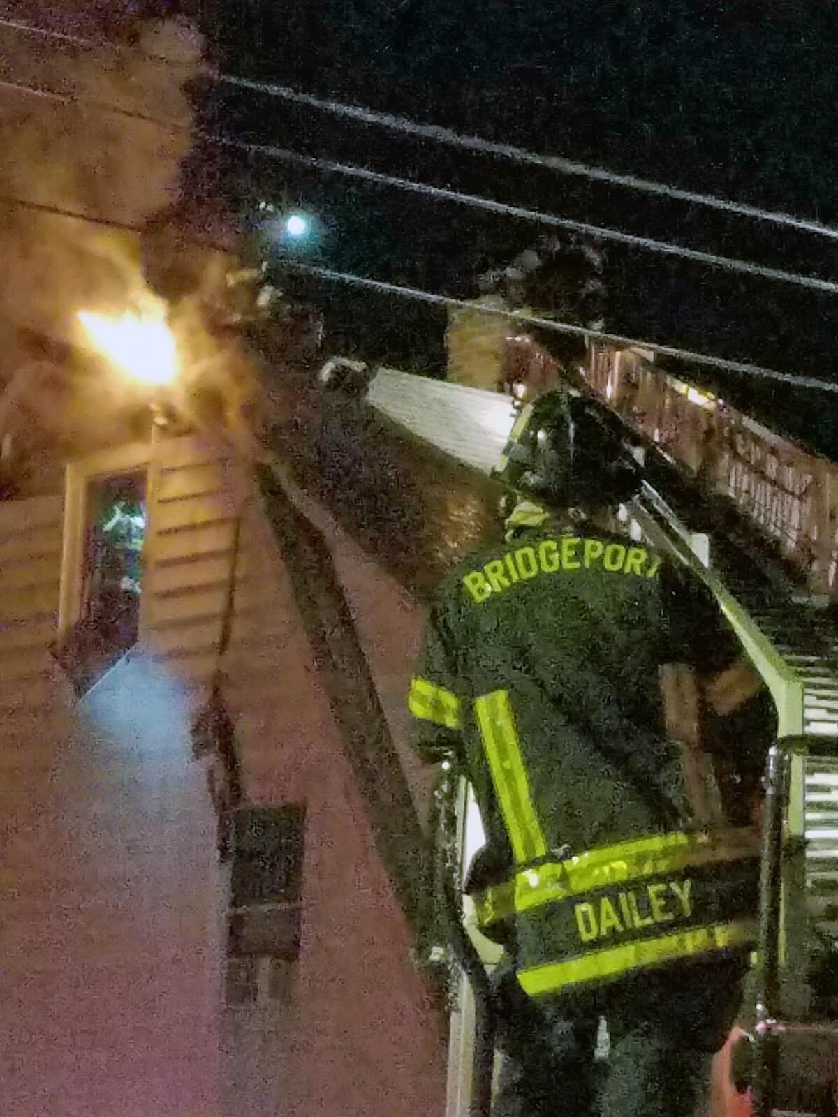 Bridgeport firefighters extinguish attic fire