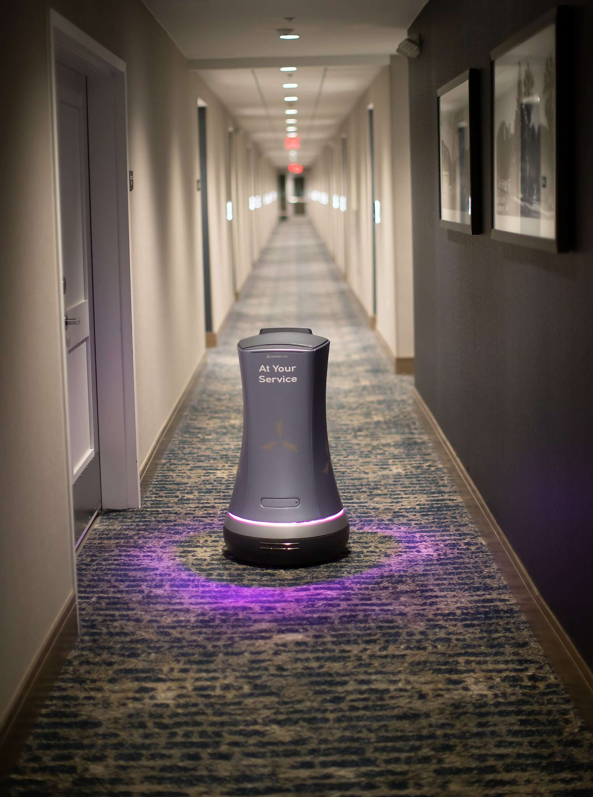 Hotels’ newest helpers: Robot room service