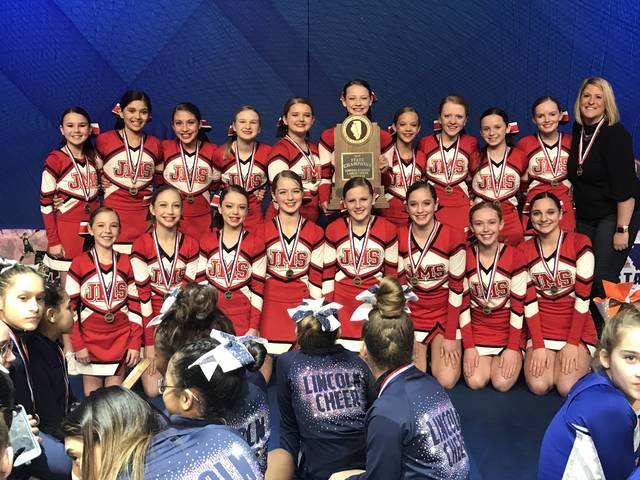 JMS cheer wins championship