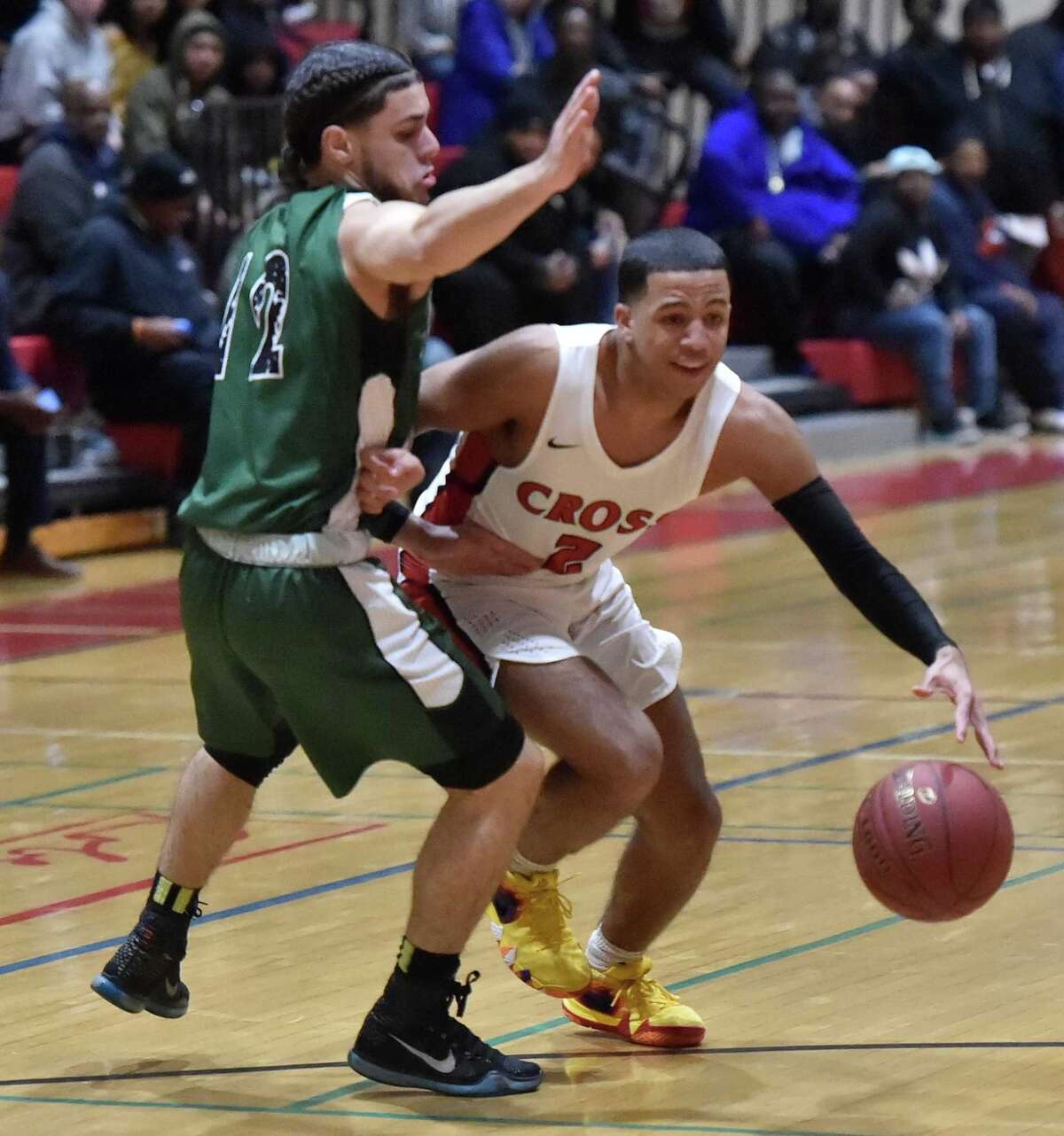 Photos: Bassick at Wilbur Cross boys basketball