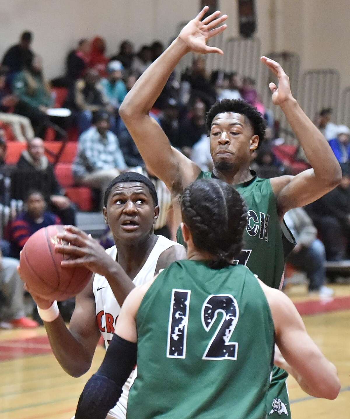 Photos: Bassick at Wilbur Cross boys basketball
