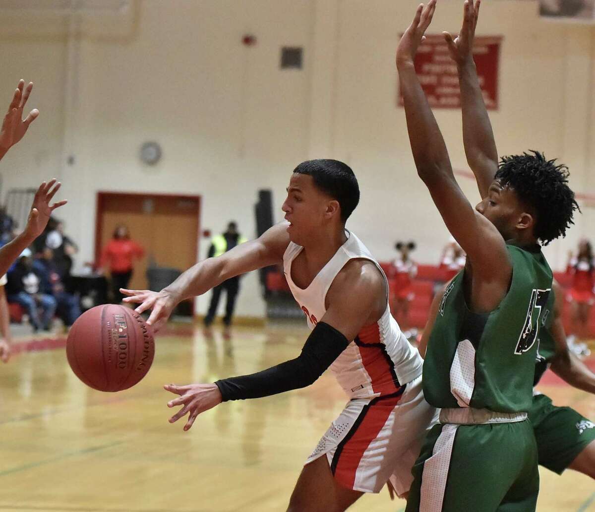 Photos: Bassick at Wilbur Cross boys basketball