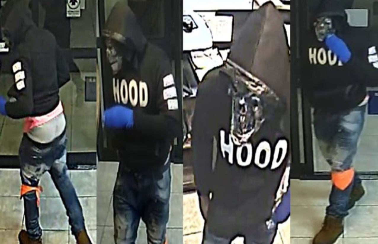 Suspect in ‘HOOD’ sweater robs north Houston hotel