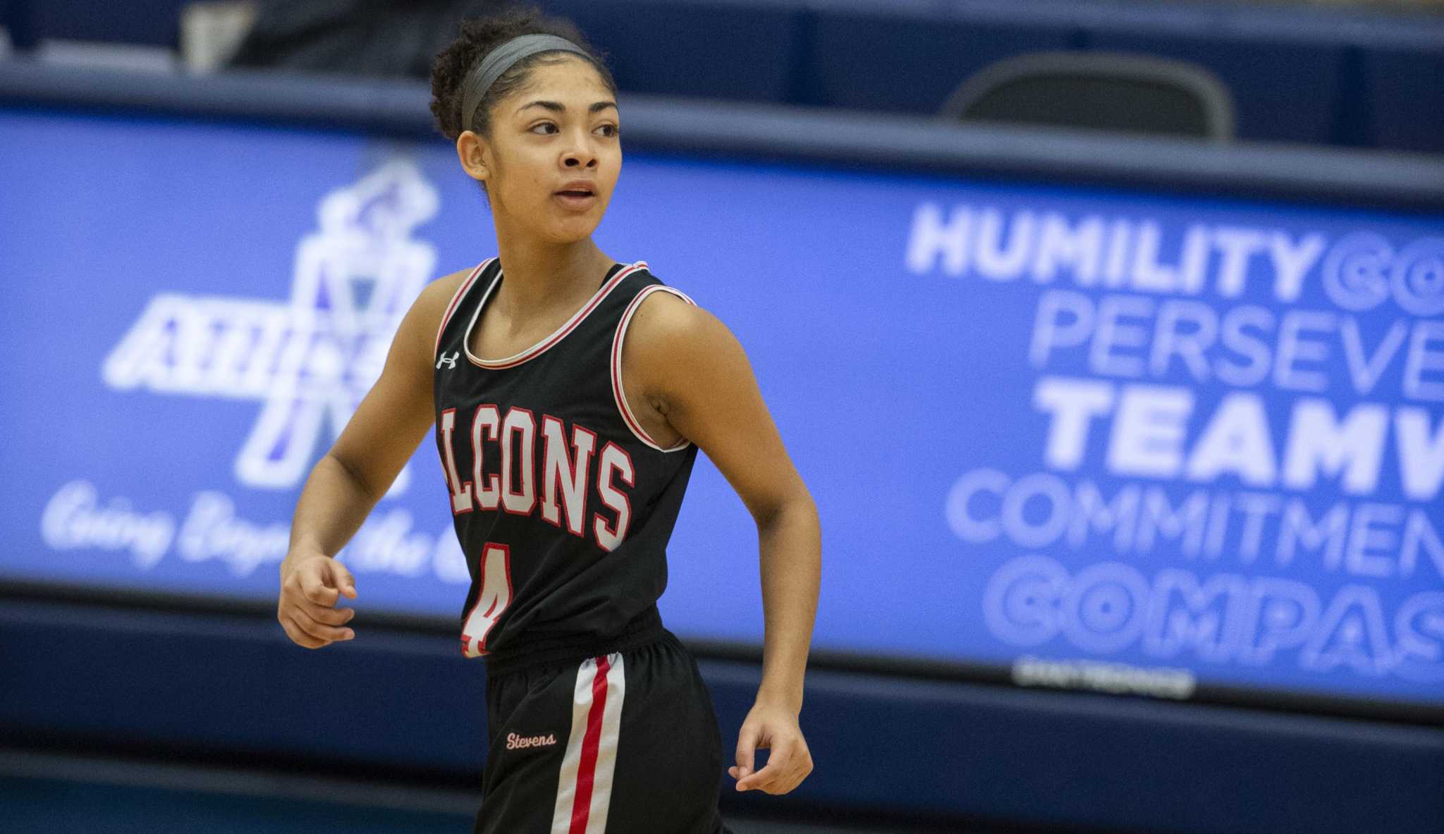 Undersized Destiny Jenkins plays a big game for Stevens