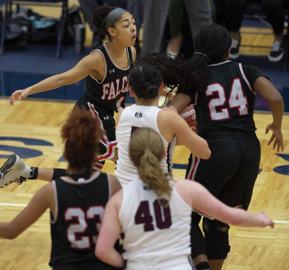 Undersized Destiny Jenkins plays a big game for Stevens