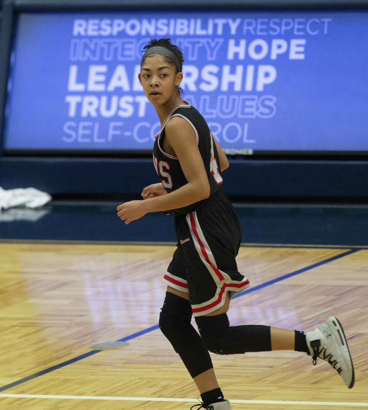 Undersized Destiny Jenkins plays a big game for Stevens