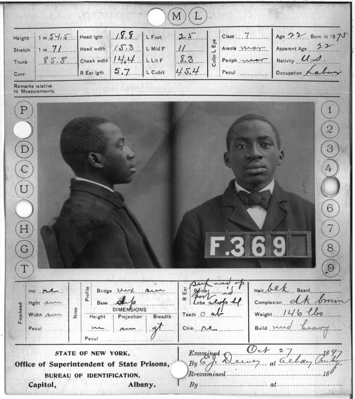 Haunting mugshots capture Albany prison's history