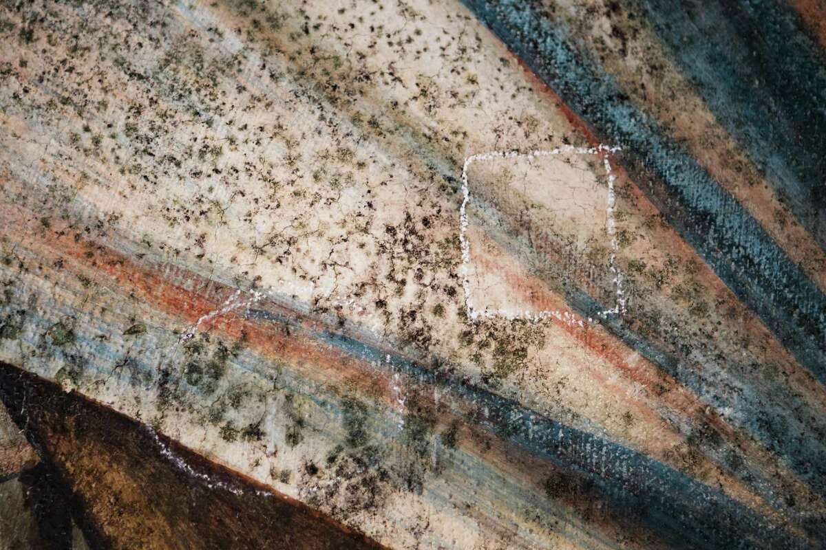 Restoration of historic John Biggers mural underway